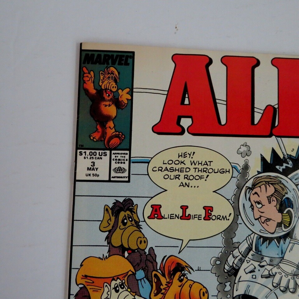 Alf 3 (1988) TV Sitcom Alien Life Form Marvel A1 | eBay