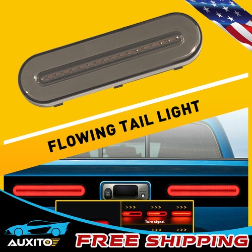 LED Motorcycle Brake Running Stop Turn Tail Light Signal Bar Flowing ...