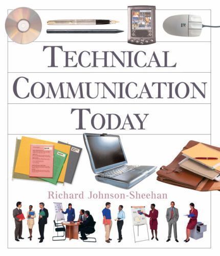 Technical Communication Today By Richard Johnson Sheehan 2004 Trade