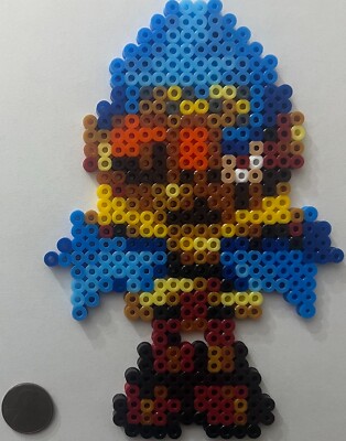 Geno Super Mario RPG Bead Sprite Perler Artkal Nintendo SNES Square ...