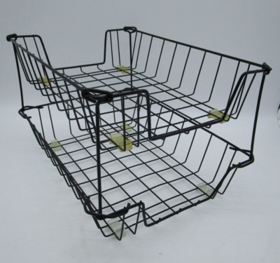 Desk & Drawer Organizers - Wire Baskets Desk