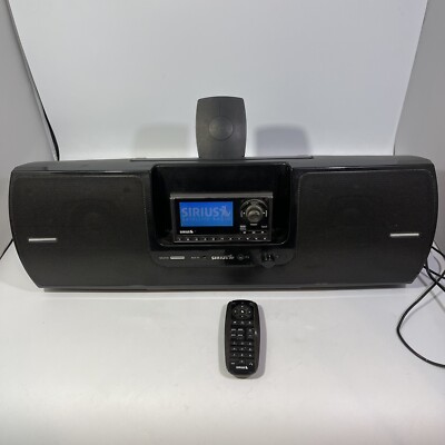 SIRIUS Sportster 5 Satellite Radio SP5 Receiver & SUBX2 Speaker Dock ...