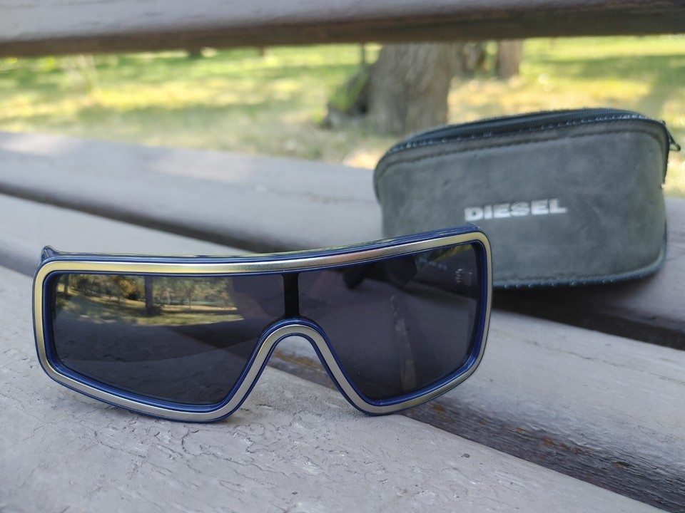 Diesel Sunglasses Exclusive Smile Style Vintage Blue sunglasses Frames ...