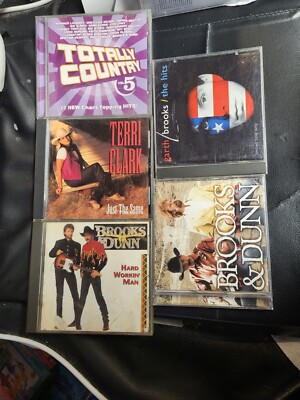 Lot Of 5 Country Music CD’s / CD IN GOOD SHAPE/ CASES MIGHT BE CRACK ...