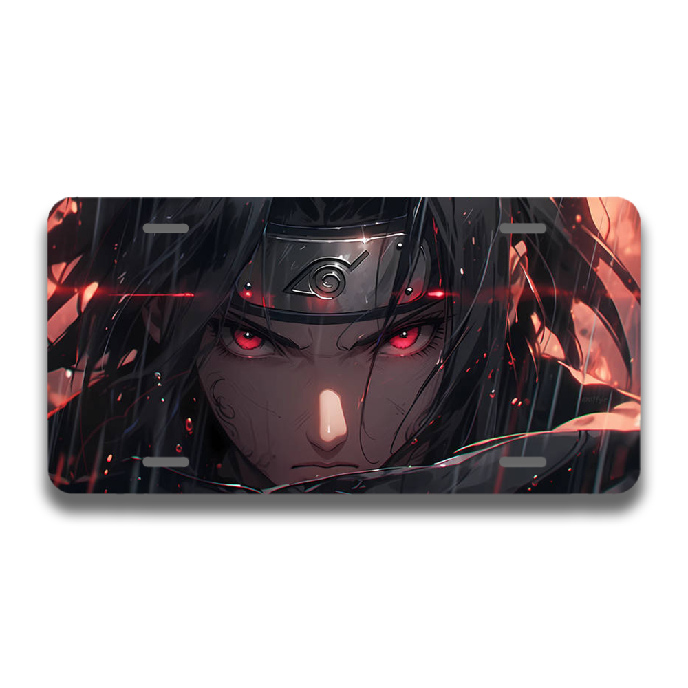 Itachi Naruto Weatherproof Anime License Plate 6" X 12" | eBay
