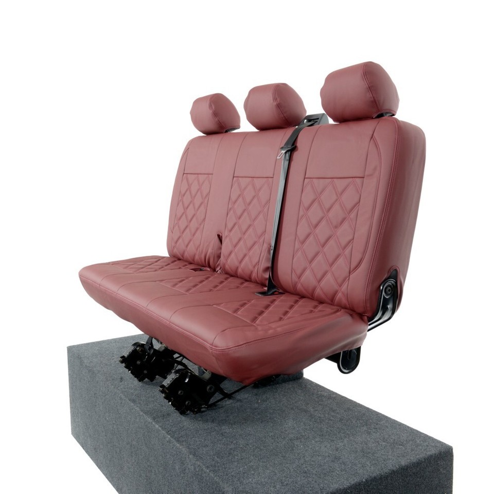 VW Transporter T6/T6.1 Caravelle Posteriore Seat Cover Similpelle (2024 ...