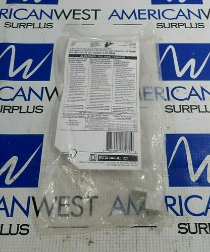 SQUARE D LK70AN NEUTRAL TERMINAL KIT *NEW SEALED* | eBay