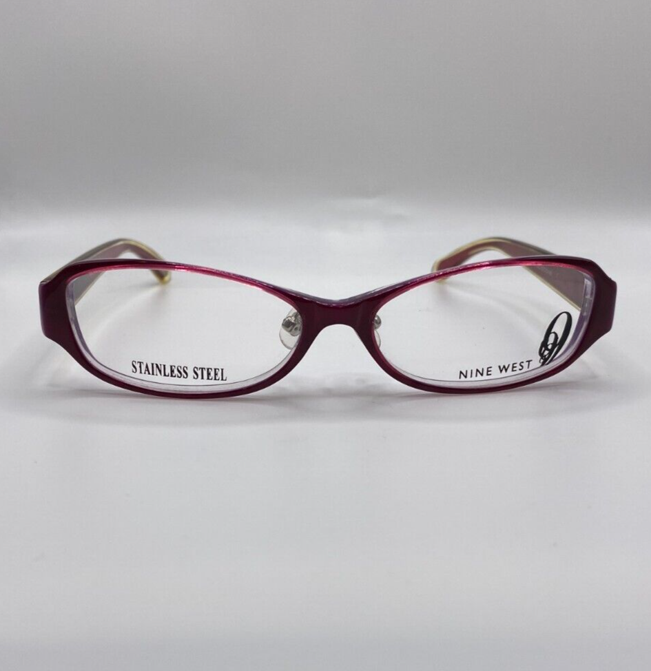 Nine West NW9045 ALO Purple Plastic Optical Eyeglasses Frame 53-15-140 ...