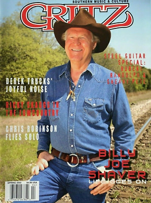 Gritz Magazine Spring 2003 Billy Joe Shaver Derek Trucks Ricky Skaggs ...