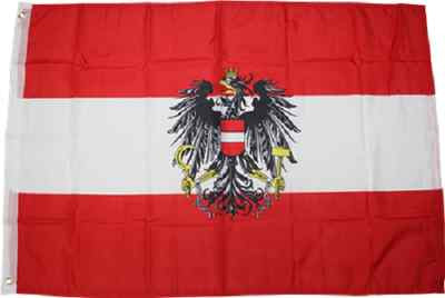 2x3 Austria Austrian Eagle Coat of Arms Rough Tex Knitted Flag 2'x3 ...
