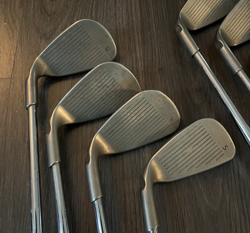 Ping G5 White Dot Golf Iron Set 5-9 PW SW UW Stainless Steel Shaft Men's RH | eBay