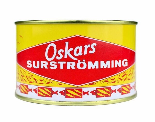 Oskars Surströmming Traditional Swedish Fermented Herring Can - 300g ...