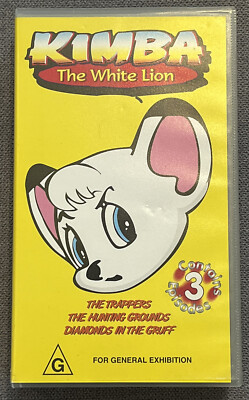 Kimba The White Lion Volume 6 VHS Video Tape Animated Rare | eBay Australia