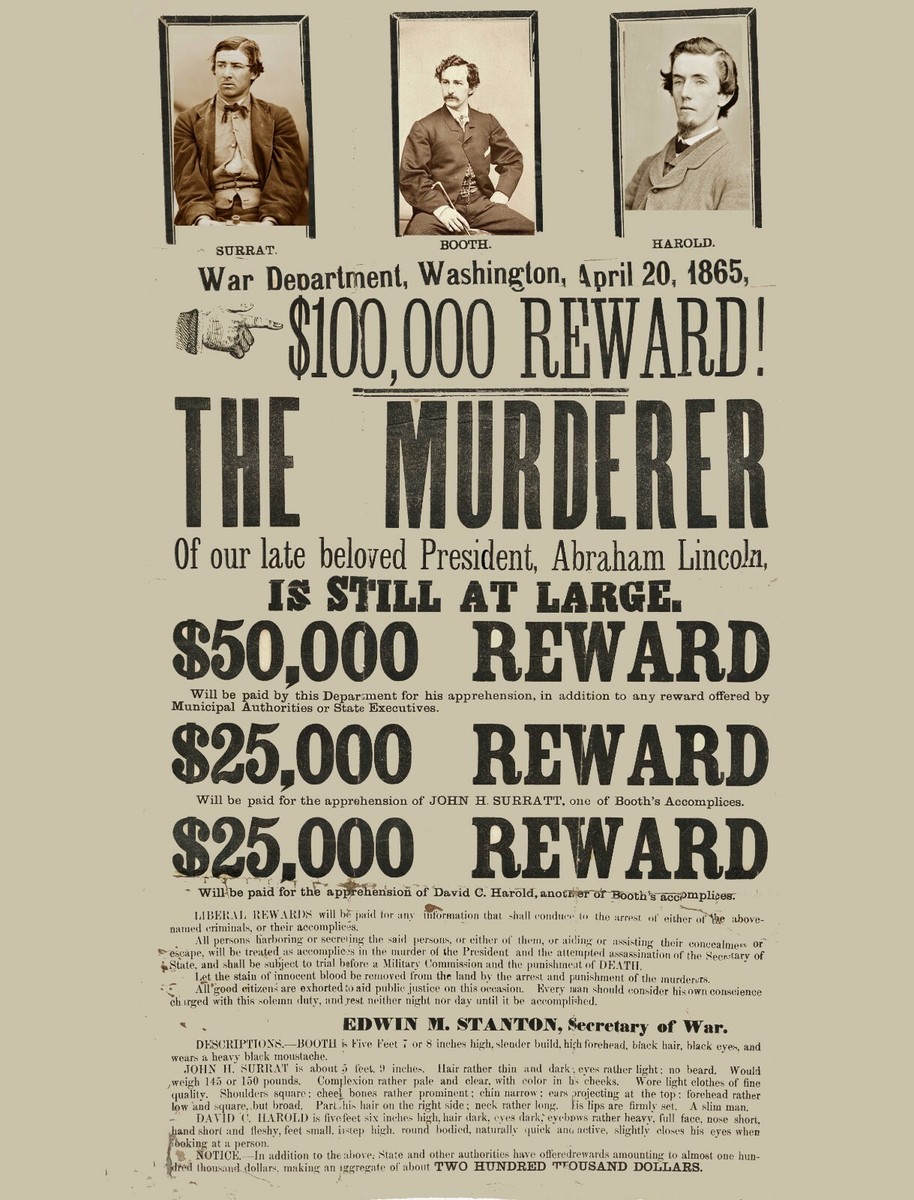 John Wilkes Booth Vampire Unmasking Lincoln's Assassin The Boston