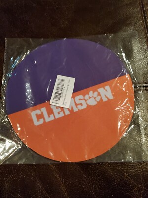 Clemson Tigers -NCAA Round Rubber Gaming/Mouse Pad- New | eBay