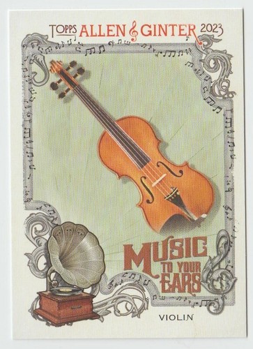 2023 Topps Allen and Ginter Music to Your Ears #MTYE3 Violin | eBay