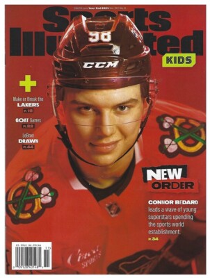 Year End 2024 Sports Illustrated Kids Bedard Cover Carrington Betts ...