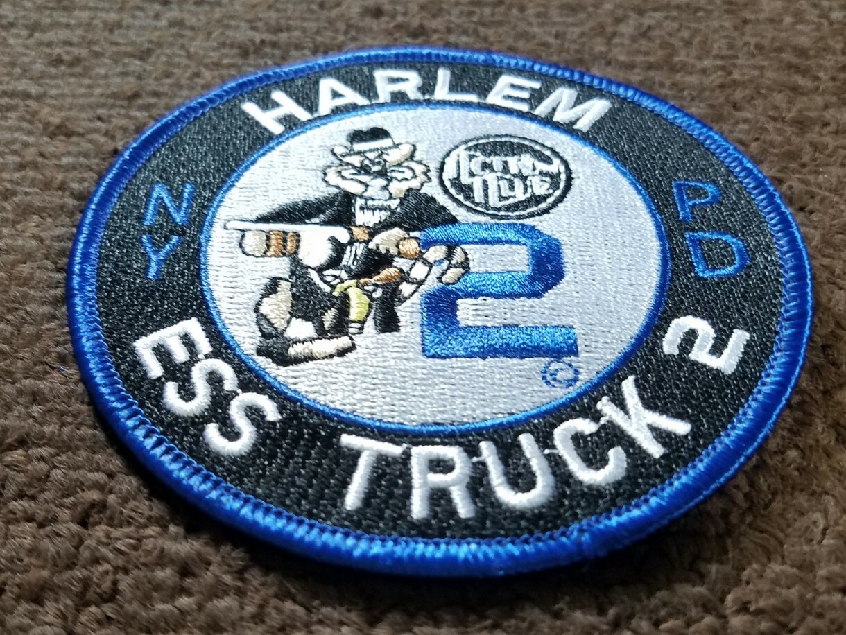 TOMCAT ESU Harlem New York 2 TRUCK ESS Patch Emergency Service SWAT | eBay