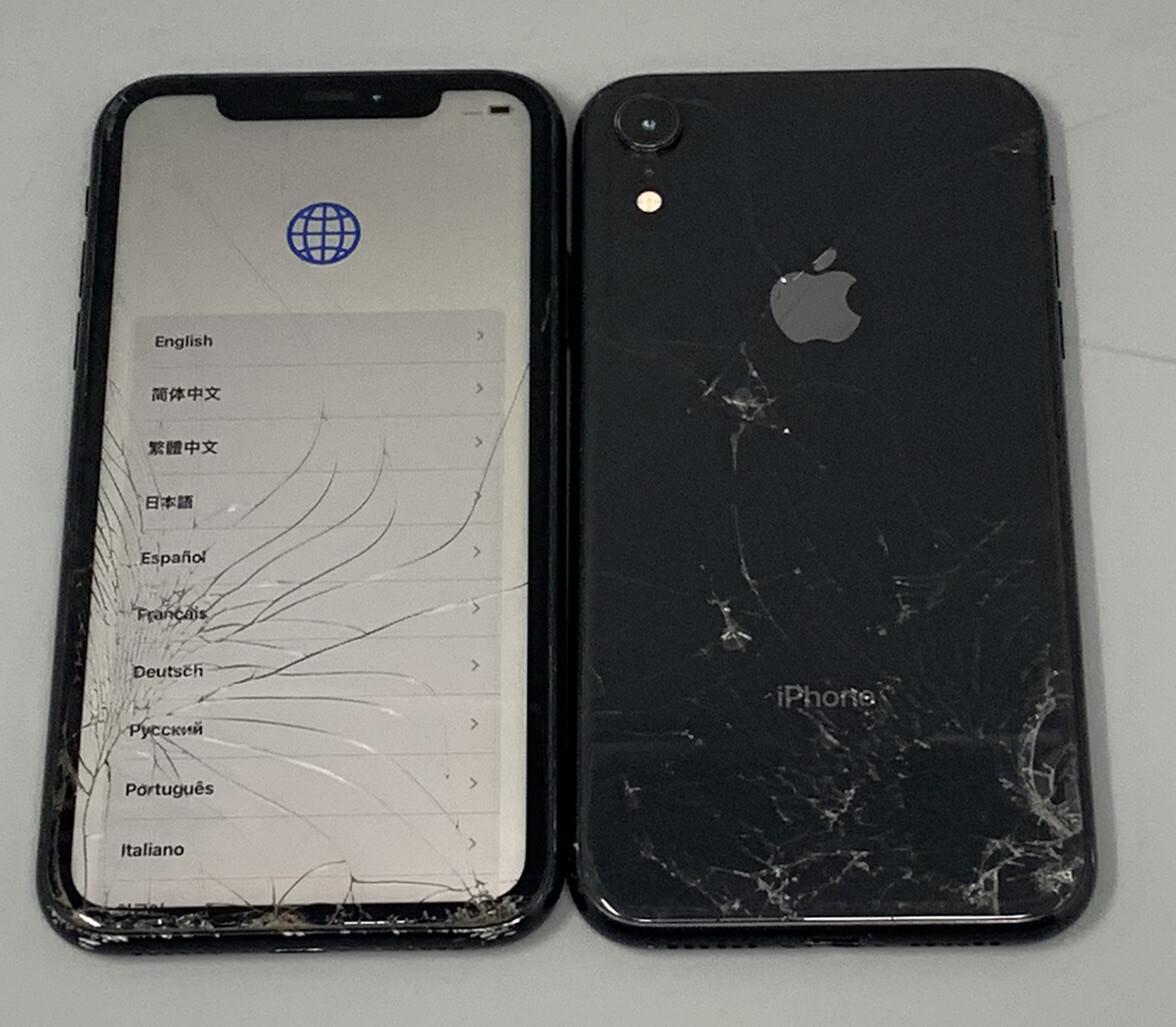 Apple iPhone XR (A1984) 128GB Black Unlocked GSM - See Description