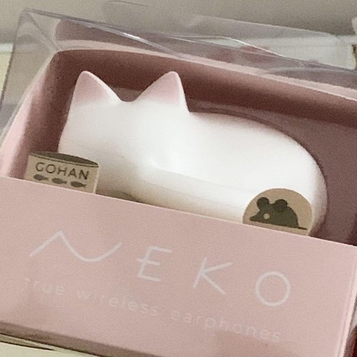 radius NEKO True Wireless Earphones Bluetooth White Cat Shaped HP ...