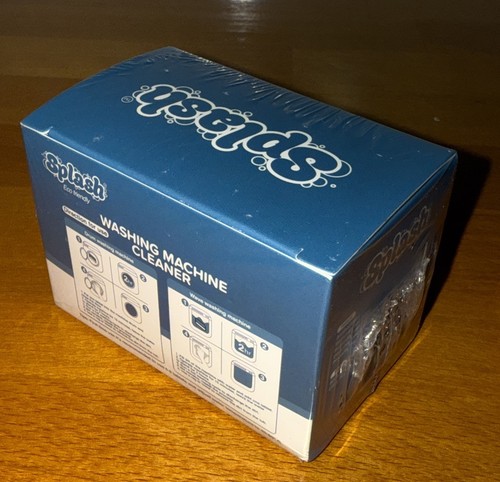 Splash Spotless Washing Machine Cleaner Deep All Washers NIP 6 Tablets ...