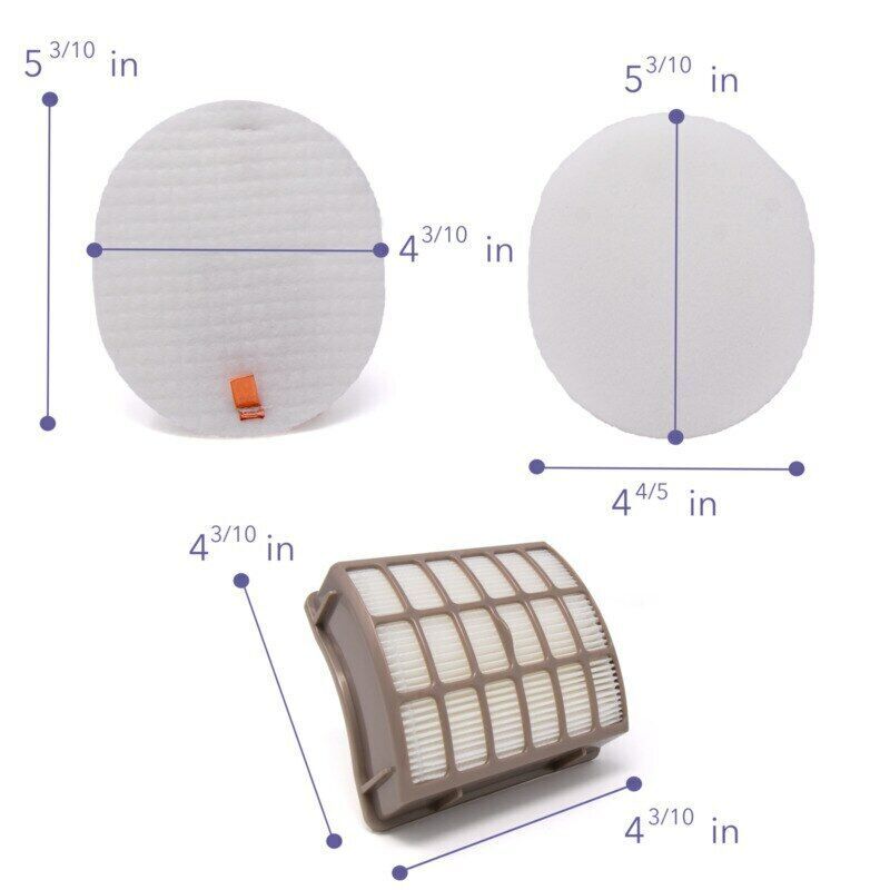 2 Foam & Felt + Hepa Filter For Shark Navigator NV60 NV70 NV71 NV80 ...
