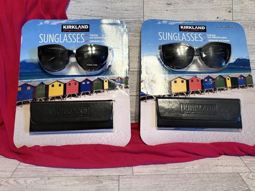 Kirkland Sunglasses Polarized Anti Reflective Lens Black Womens-NOB ...