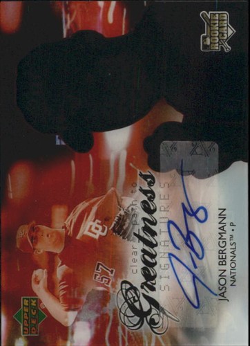 2006 UD Future Stars #134 Jason Bergmann AU RC - NM-MT | eBay