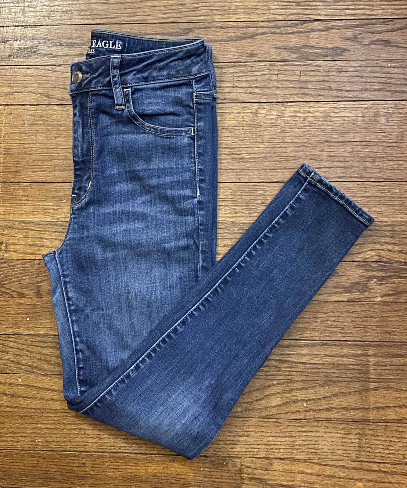 Women’s 4S American Eagle Super Hi-Rise Jegging Ankle… - Gem