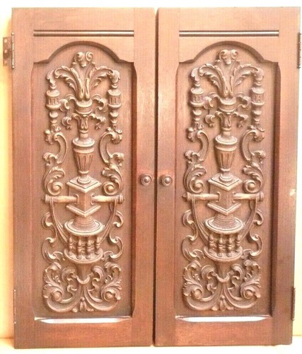vintage SPARTON model 301: TWO ORNATE "to-die-for" FRONT DOORS 23 & 15/ ...