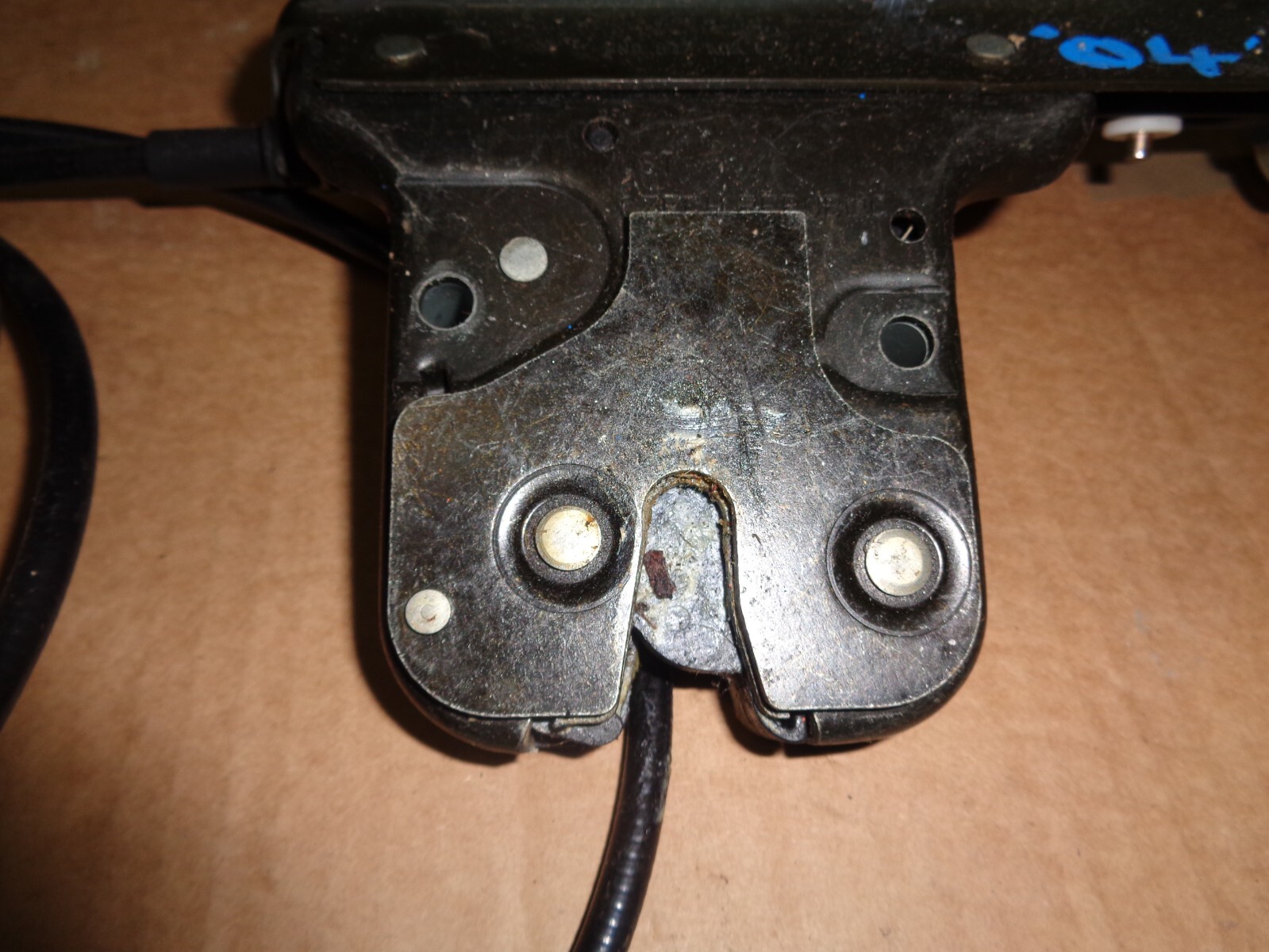 AUDI TT MK1 8N ROADSTER ~ BOOT TRUNK LOCK RELEASE LATCH ACTUATOR ...