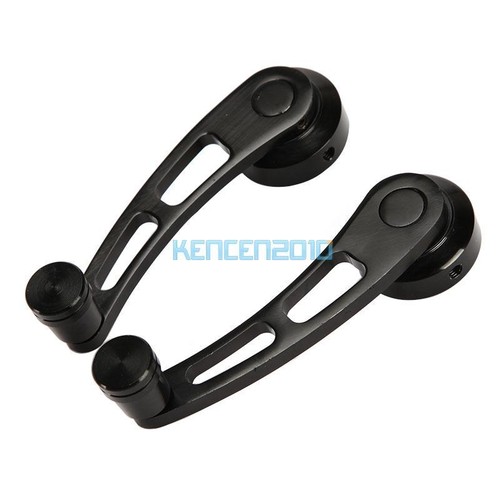 2Pcs Universal Aluminum Alloy Car Window Handle Winder Riser Winder ...
