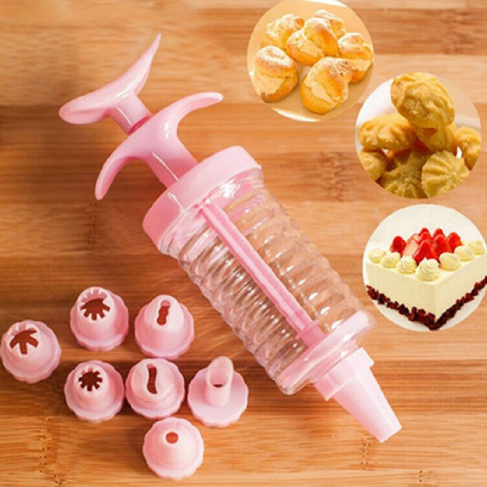 Kitchen Nozzle Durable Food Grade Materials Cake Icing Nozzle Pp | eBay