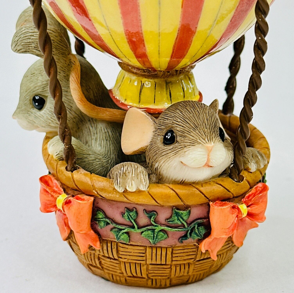 CHARMING TAILS LOT FITZ & FLOYD MOUSE RABBIT FIGURINES~FALL LEAF ...