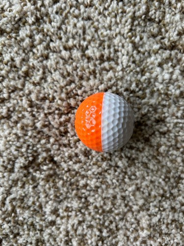 (1) RARE "A" PING EYE2 GOLF BALL ORANGE AND WHITE | eBay