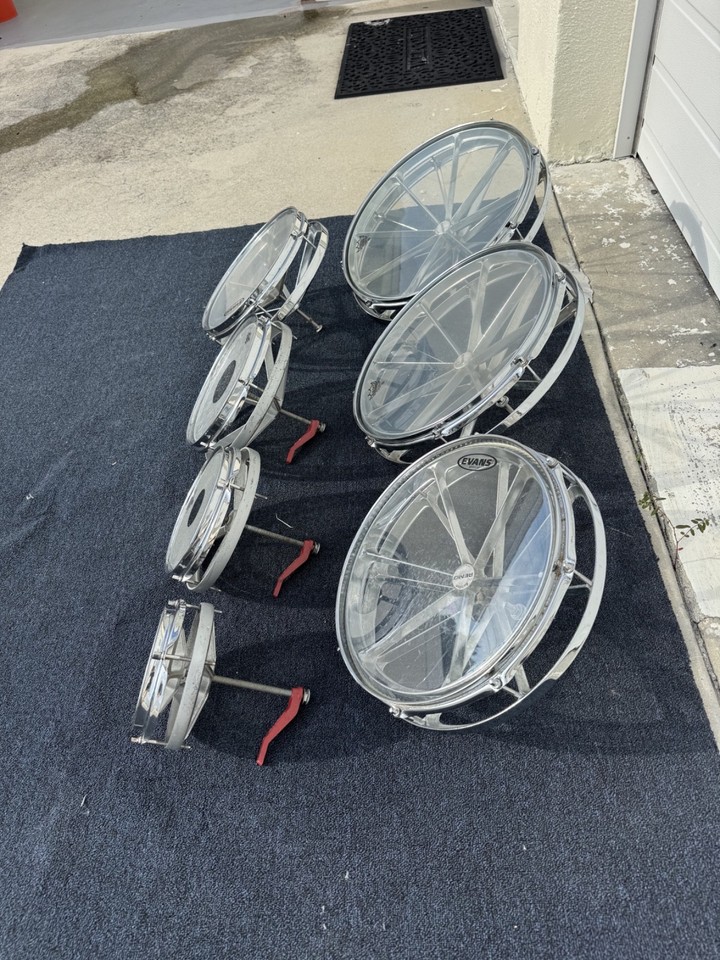 Remo Roto Tom Complete Set #2 6 in thru 18" drums | eBay