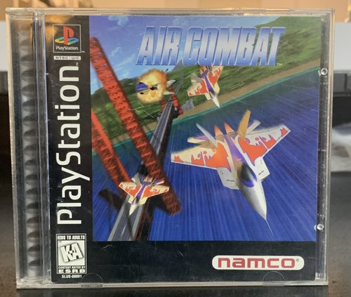 Air Combat Black Label Jewel Case for PS1 PlayStation 1 CIB ...