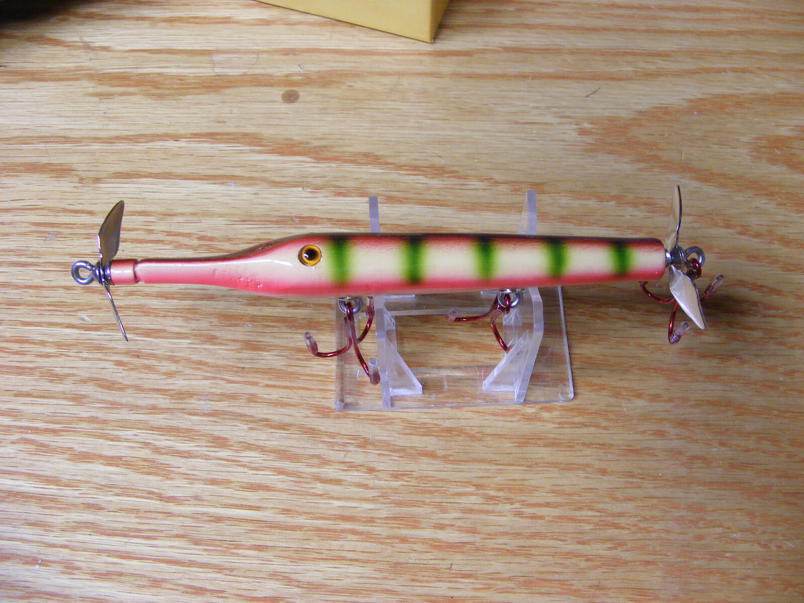 Killer Baits Rusty Jessee Glasseye CCBC Style Gar Minnow in Barred ...