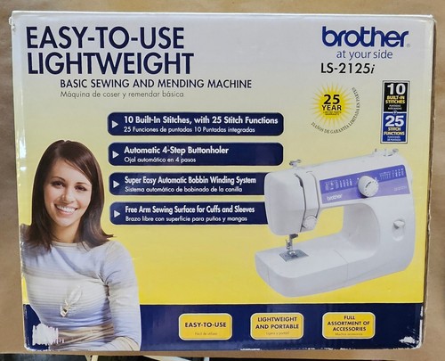 Brother LS-2125i, 25 Stitch Function Mechanical Sewing Machine Box ...