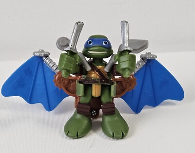 3" TMNT Half shell Heroes Imaginext Action Figure GLIDING LEO | eBay