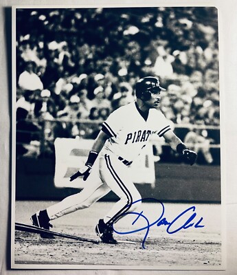 Pittsburgh Pirates DAVE CLARK autographed signed auto rare 8x10 photo ...