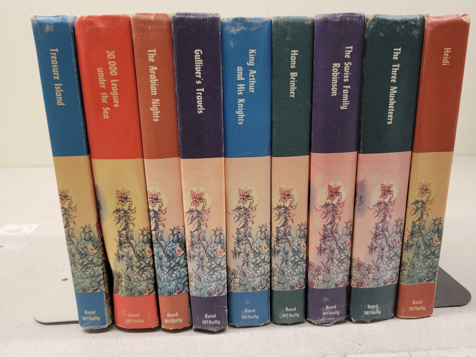 Lot of 9 Windermere Readers Rand McNally School Edition Hardcover Books ...