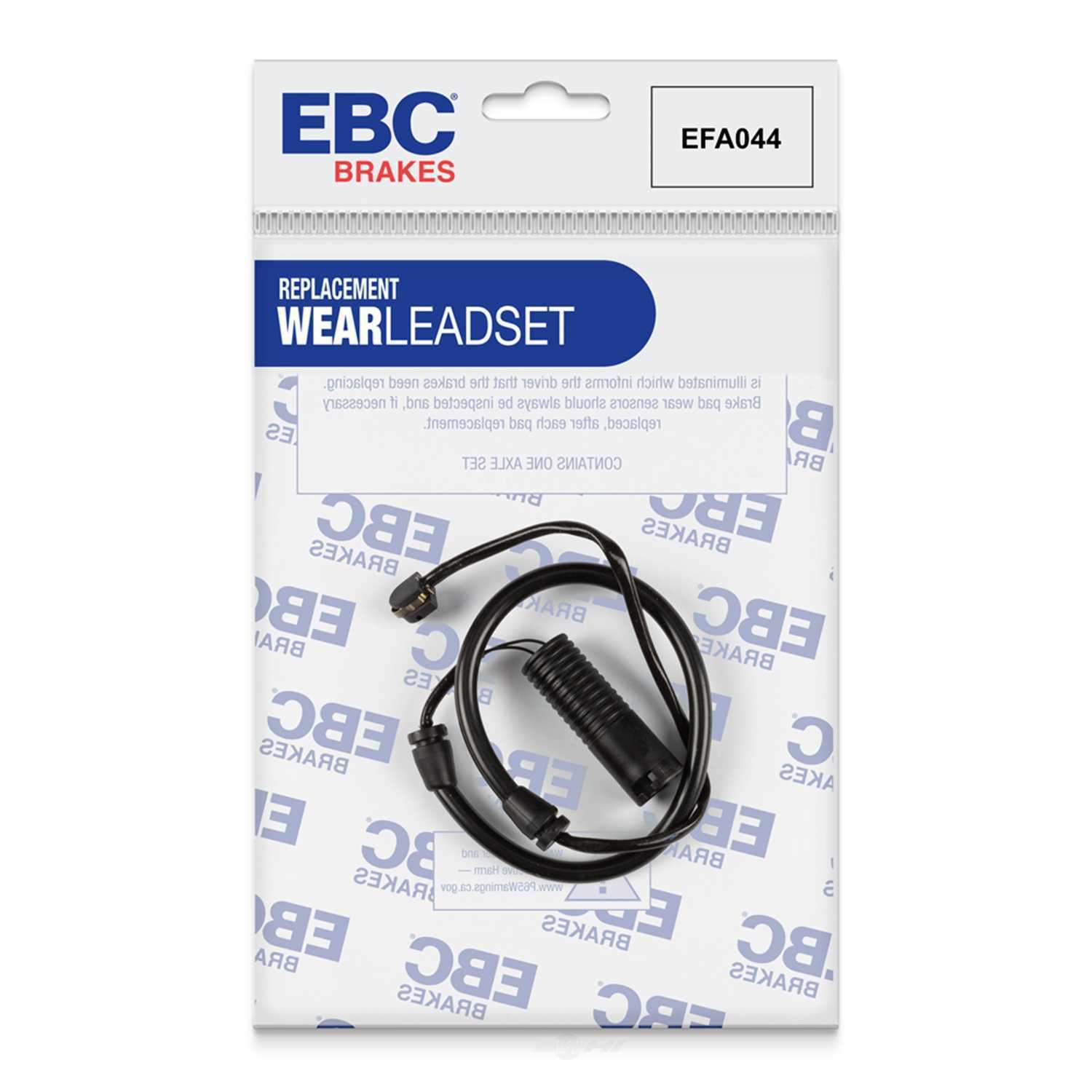 Disc Brake Pad Wear Sensor-Brake Wear Lead Sensor Kit EBC Brake EFA044 ...
