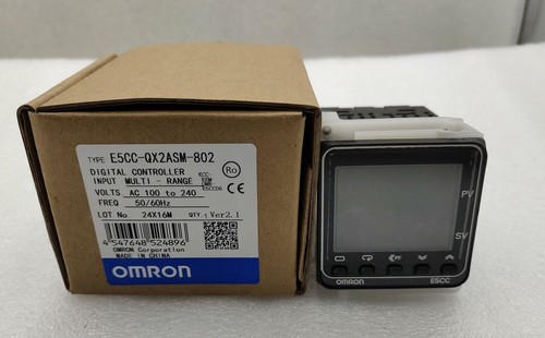 Omron E5CC-QX2ASM-802 Temperature Controller New One E5CCQX2ASM802 /S | eBay