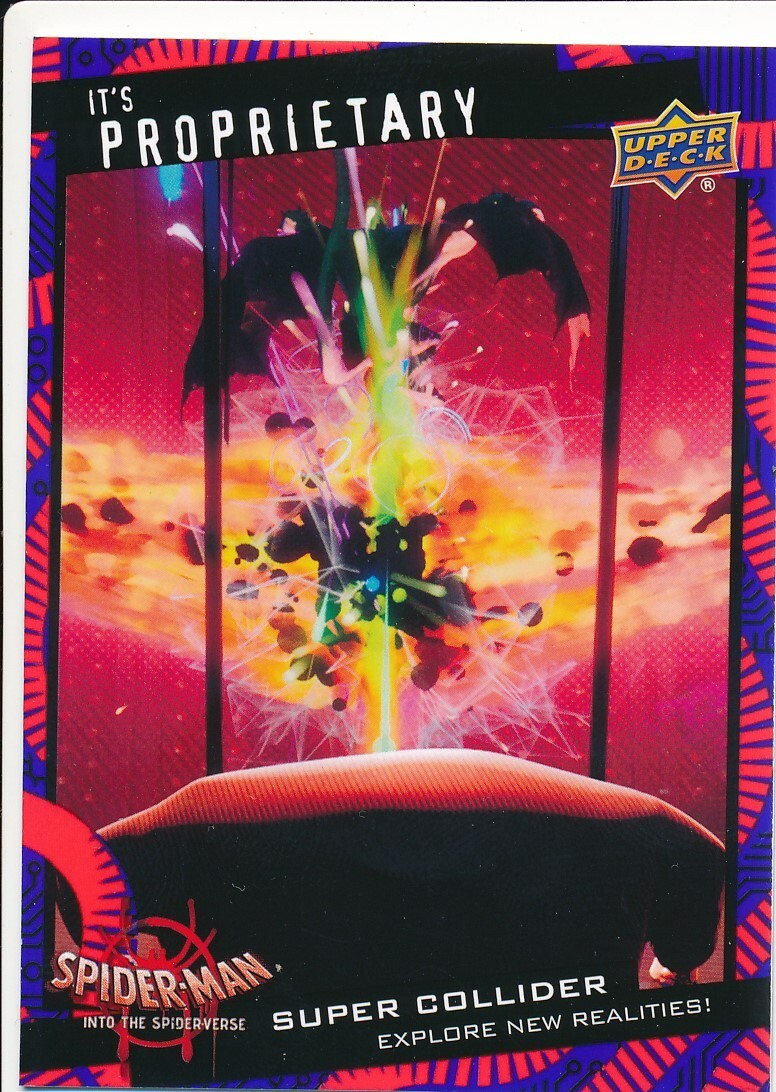 IP-1 SUPER COLLIDER 2022 Spider-Man Into the Spider-Verse IT'S ...