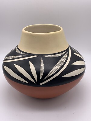 Navajo Art Pottery Native American Clay Vessel by Nan | eBay