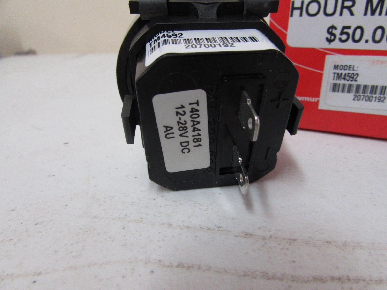 MURPHY HOUR METER 12V TM4592 20700192 | eBay