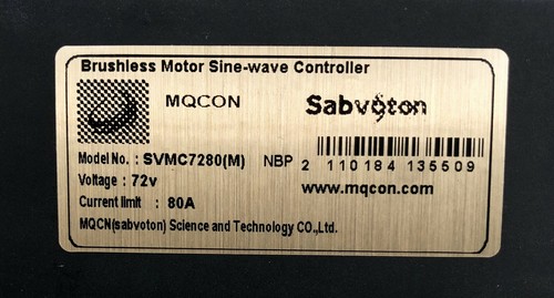 US STOCK:150mm QS205 3000W E-bike Rear Motor Wheel Kit(Sabvoton 80A ...