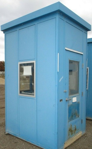 Guard Shack Ticket Toll Security Booth Portable Office PC64SW Porta ...