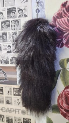 Large Ethical Silver Fox Tail | eBay